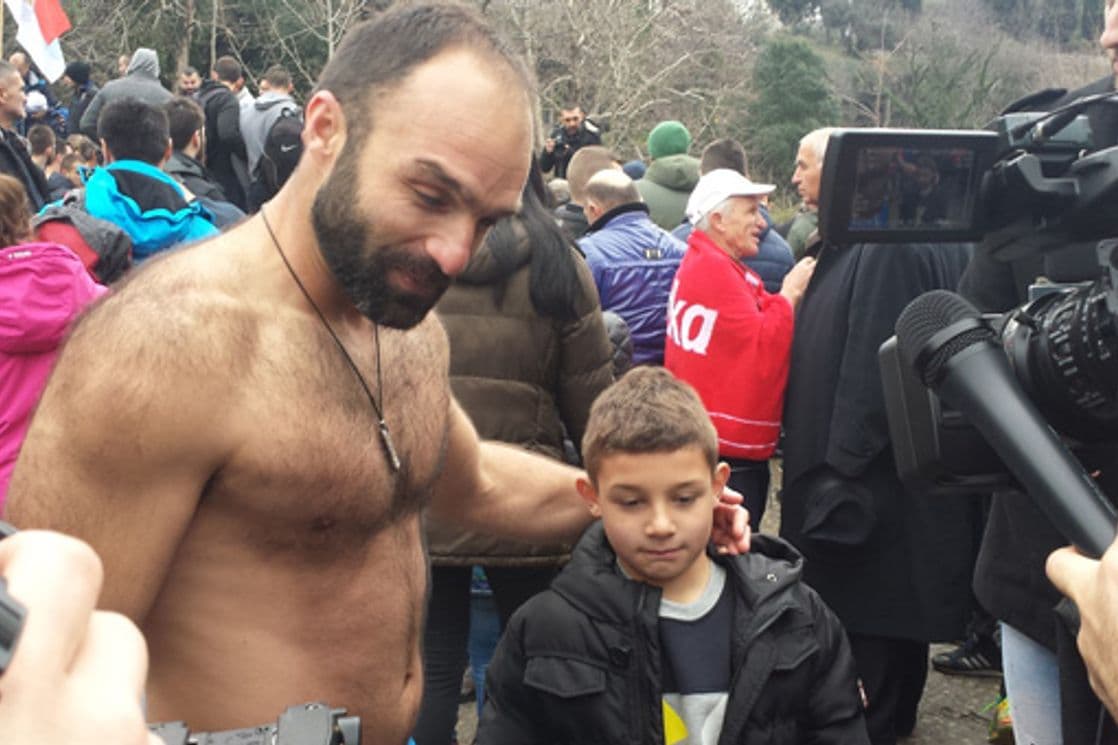 Ivan Stamatović prvi do krsta