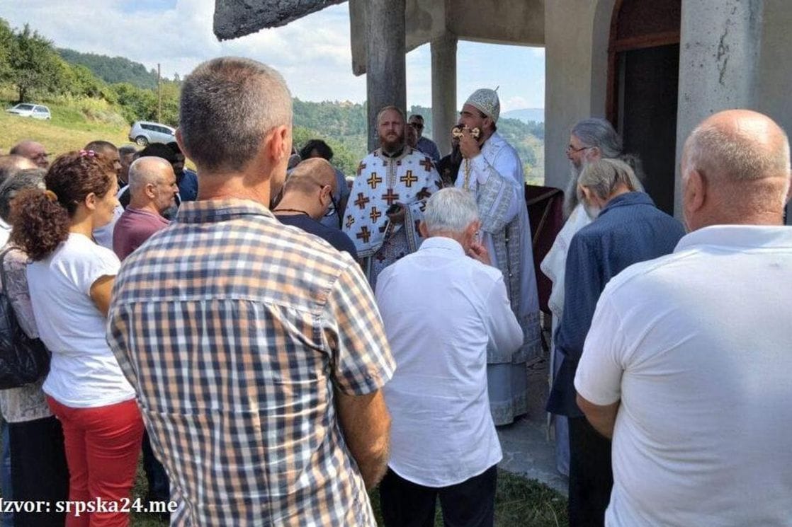 Episkop Metodije danas slavio četničke glavešine Đurišića i Mihailovića