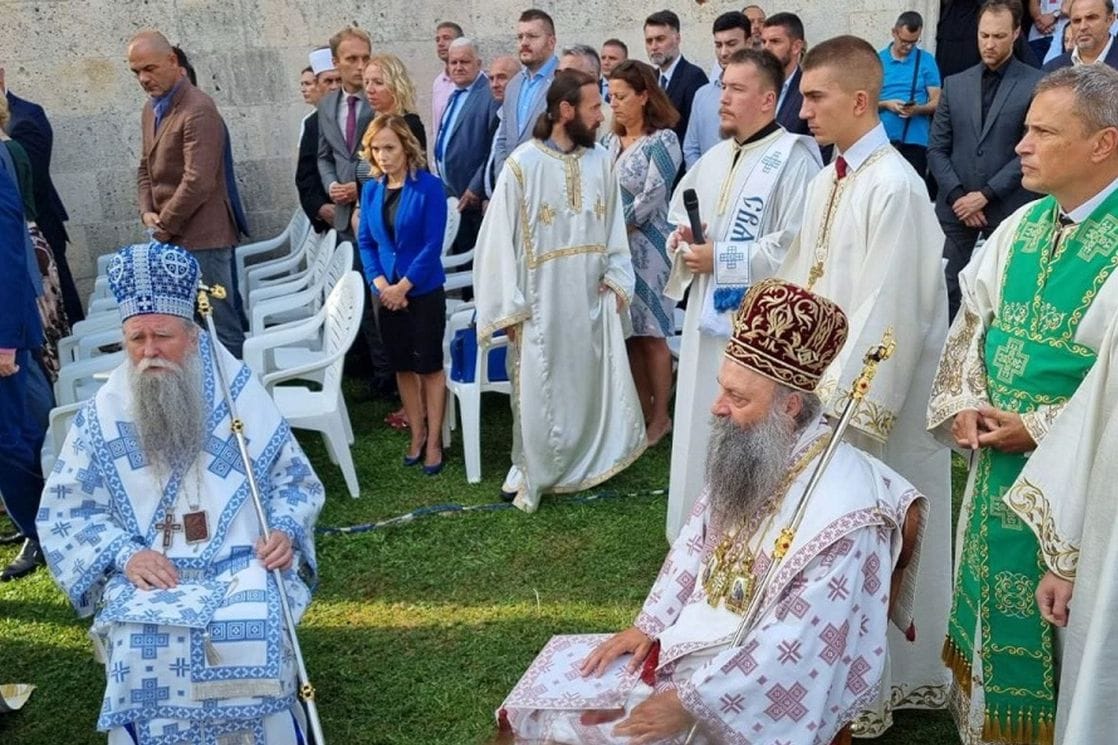 DPS Herceg Novi: Dolazak patrijarha Srpske crkve prate propagandni ...