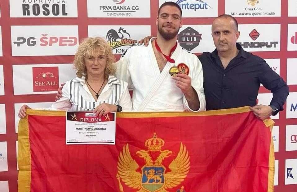 Džudista Andrija Martinović juniorski prvak Balkana - Portal Analitika