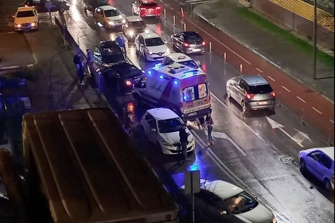 Podgorica: Lančani udes na Zabjelu