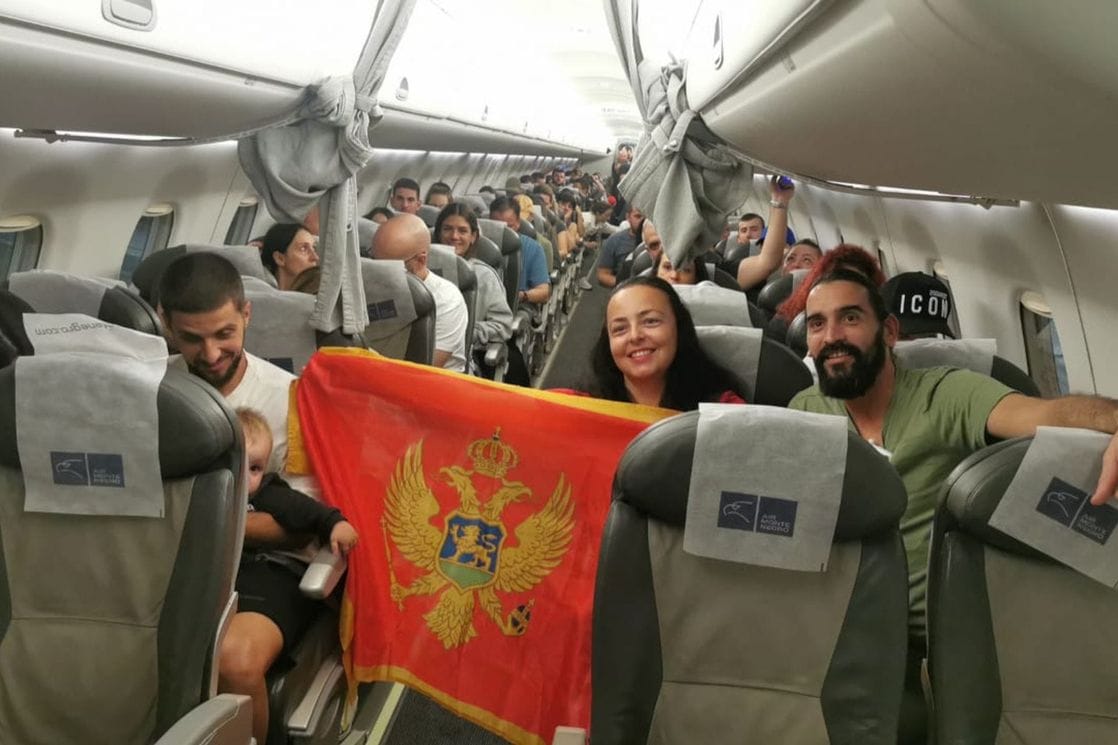 Avion Air Montenegra bezbjedno poletio iz Tel Aviva Avion Air Montenegra bezbjedno poletio iz Tel Aviva