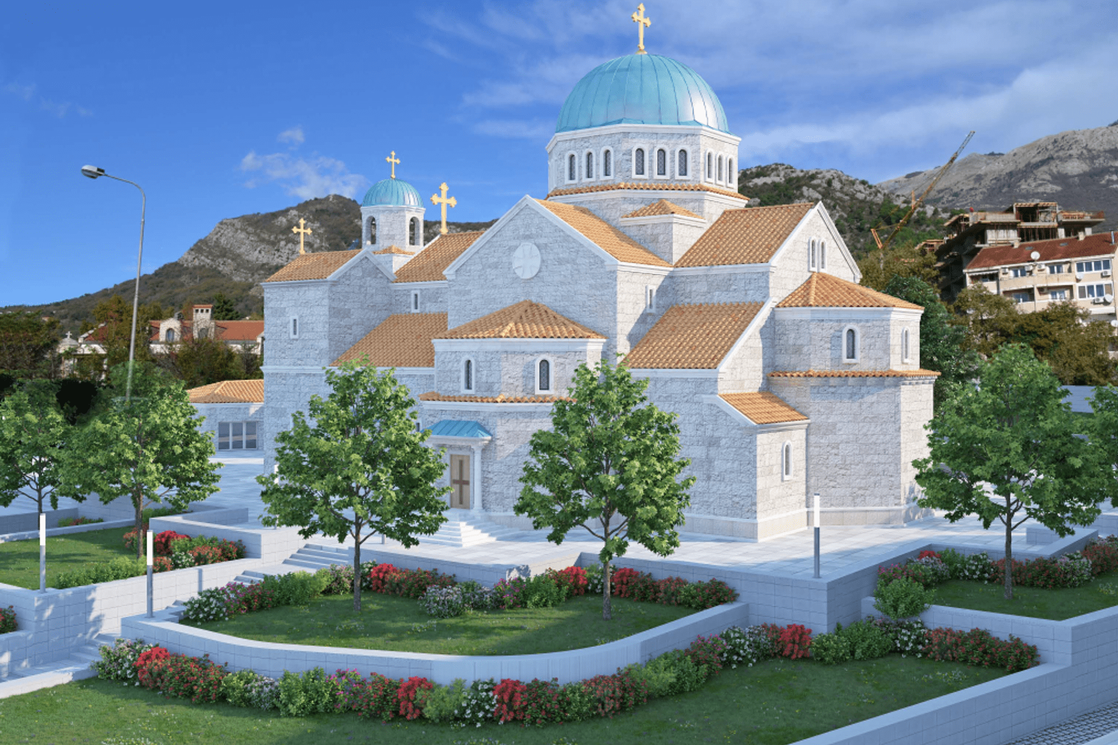 Vlada utvrdila Urbanistički projekat: SPC gradi hram u Budvi