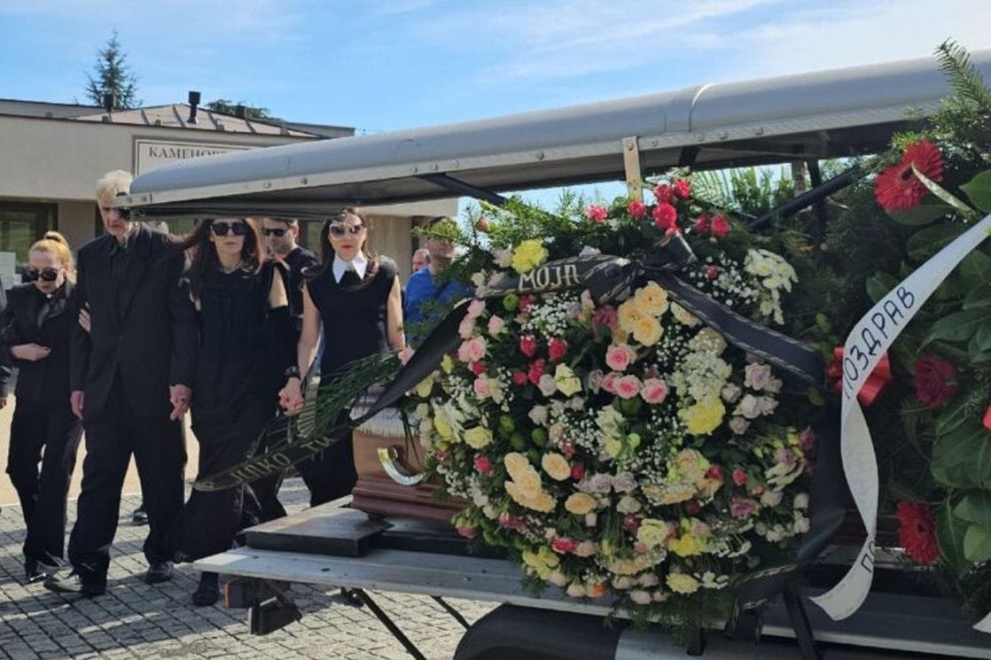 Sahranjena pjevačica Slađana Milošević