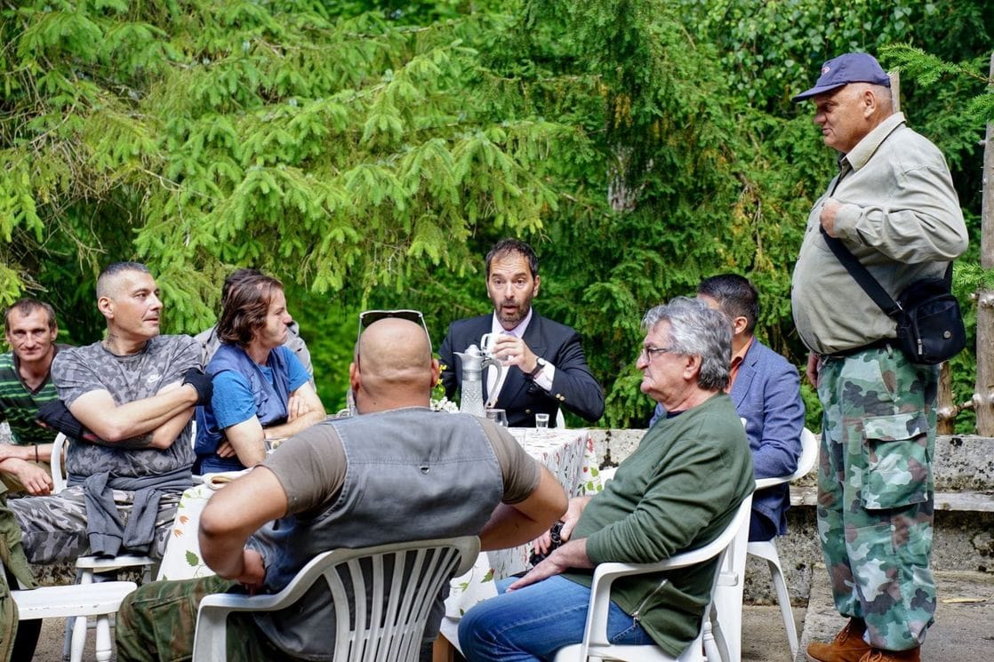(FOTO) Na Grahovu: Počelo snimanje crnogorskog igranog filma „Crna truba“