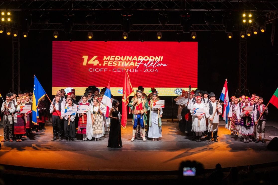 Otvoren Međunarodni festival folklora na Cetinju