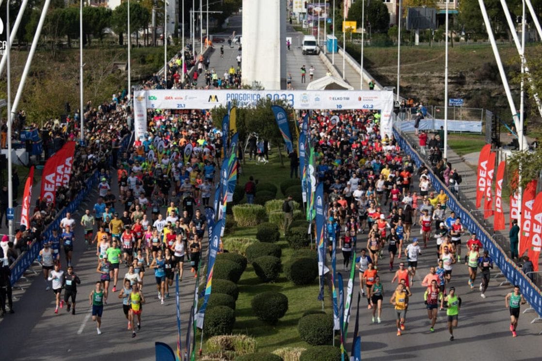 "Podgorica trči": Millennium run 9. i 10. novembra