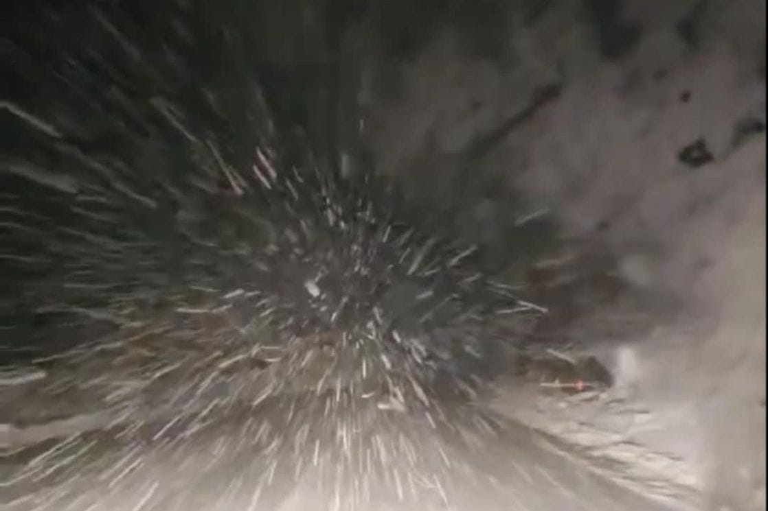 (VIDEO) Jake sniježne padavine: Pogledajte kako je večeras na putnom ...