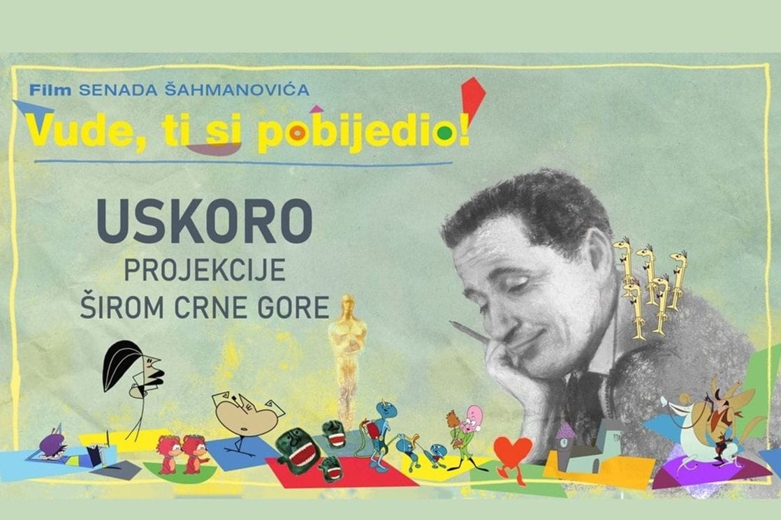 Poetski portret Dušana Vukotića u bioskopima širom Crne Gore: „Vude, ti ...